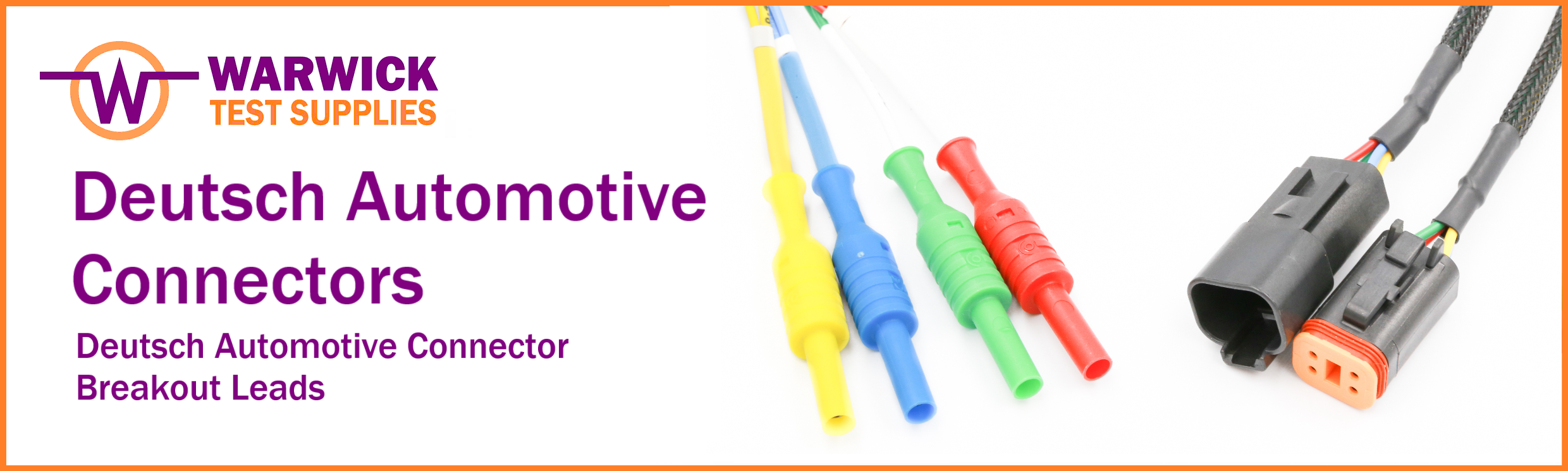 Deutsch Injector Diagnostic Automotive Breakout | Warwick Test Supplies